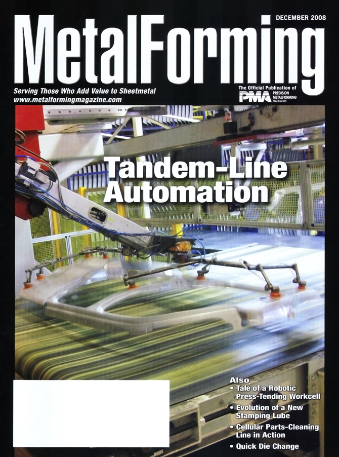ATI Tool Changers Featured on the Cover of MetalForming Magazine